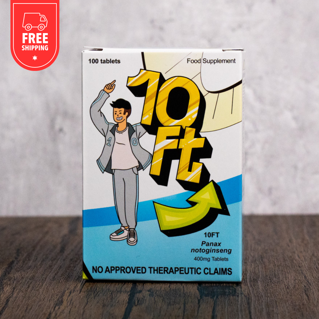 Try 10FT Vitamins | Height Growth Supplement